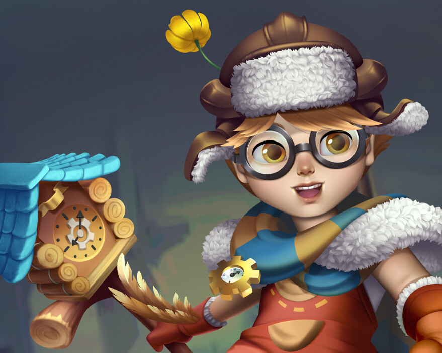 ArtStation - MLBB Fanart: Humanized Diggie Animation