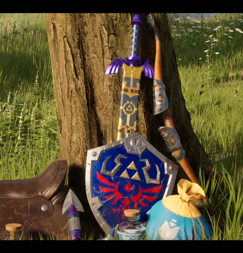 ArtStation - Sept - 2022 Legend Of Zelda Mini Trubute