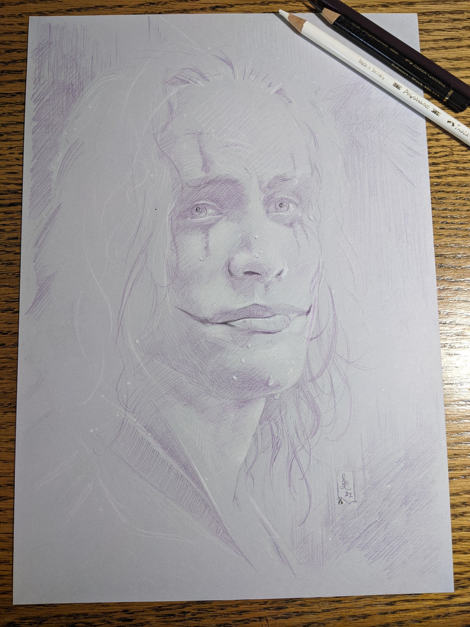 ArtStation - Brandon Lee The Crow (WIP)