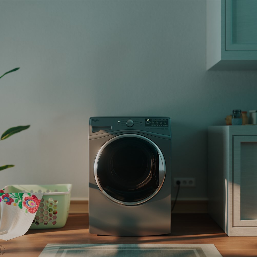 ArtStation - Whirlpool Washing Machine Visualization