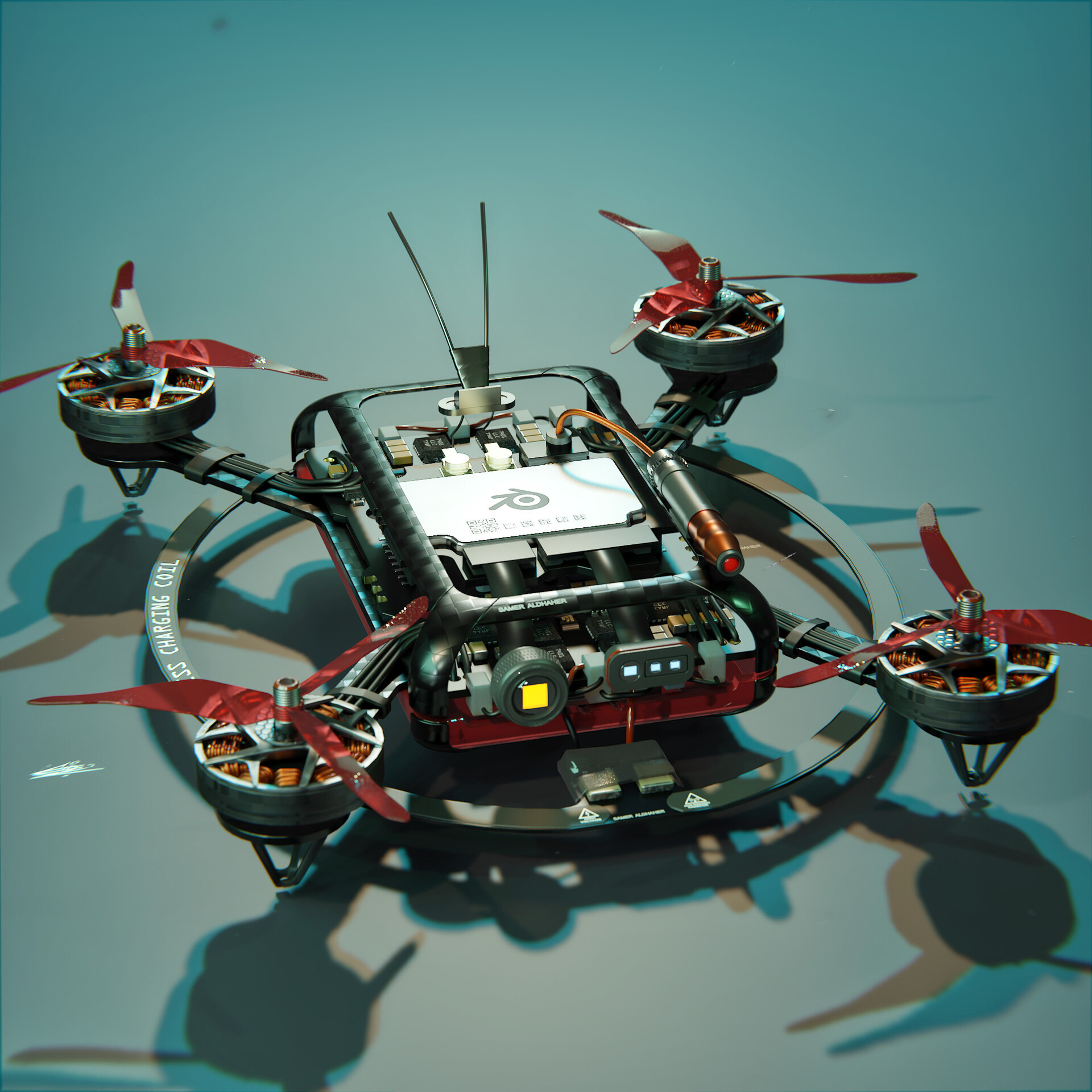 ArtStation - Blender Drone