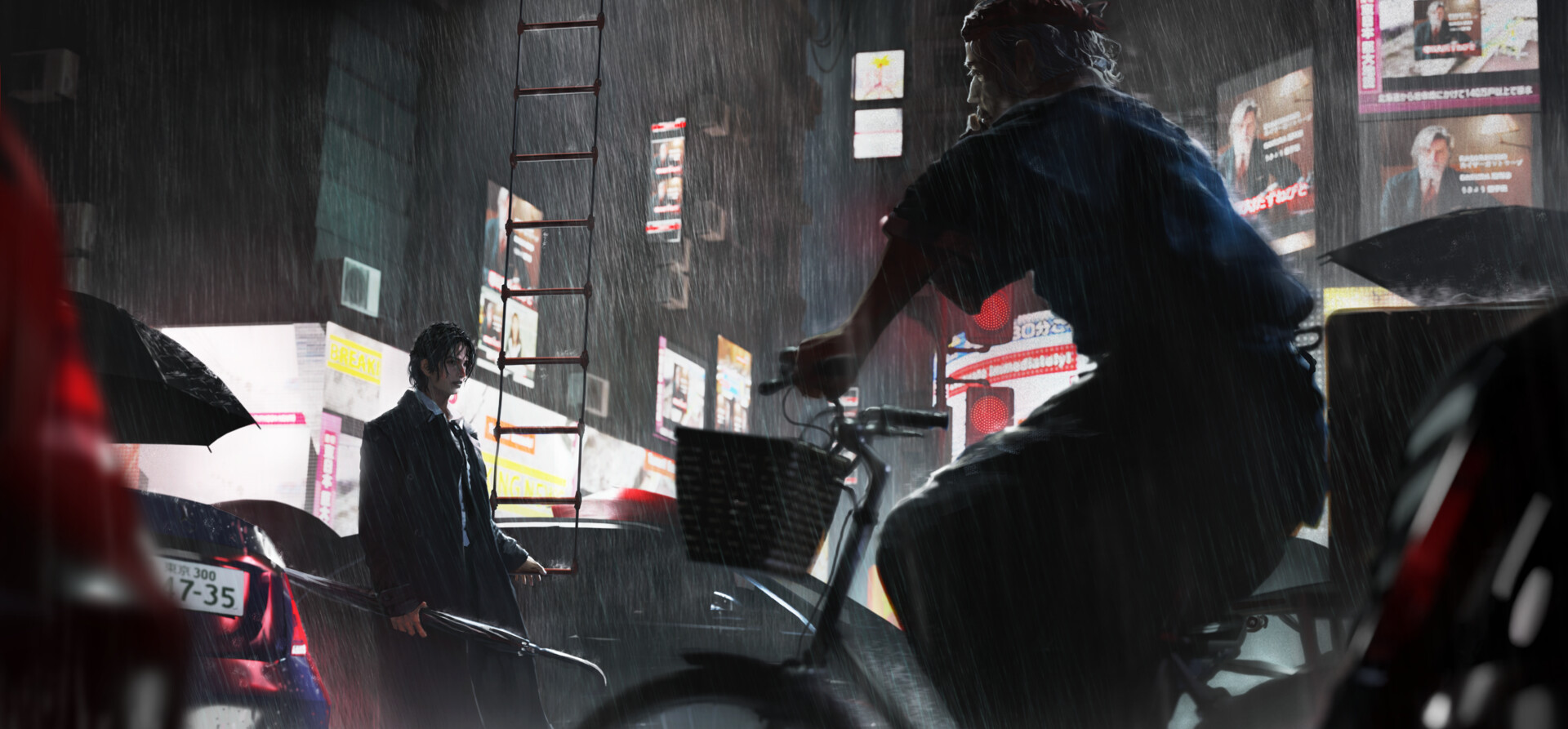 ArtStation - heavy rain