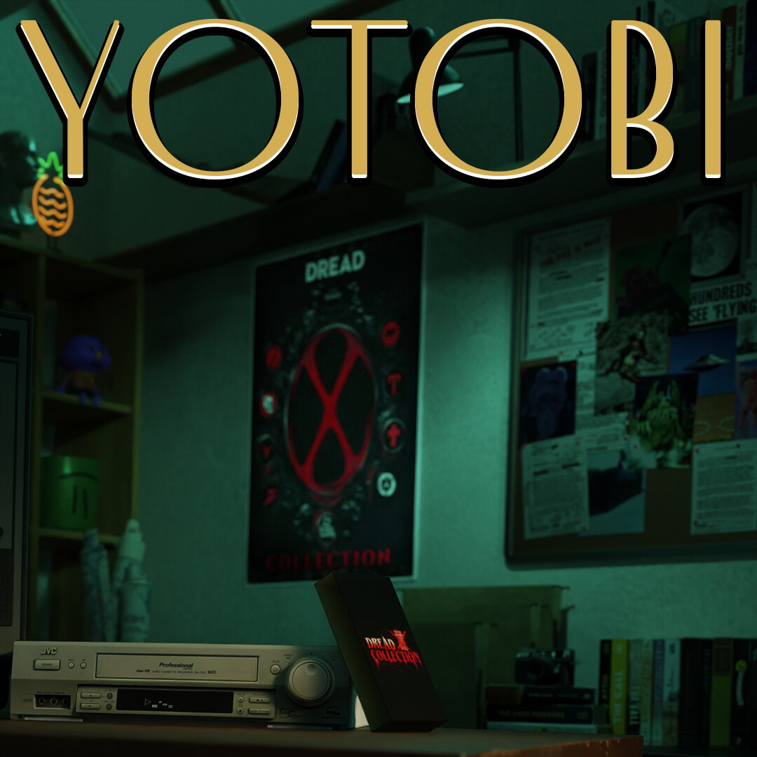 ArtStation - Dread X Collection 5 themed live streaming waiting screen