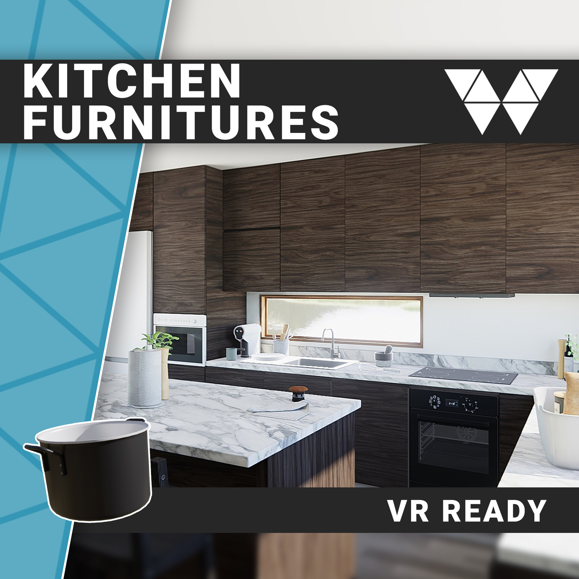 WaveFunction VR - Kitchen Furnitures