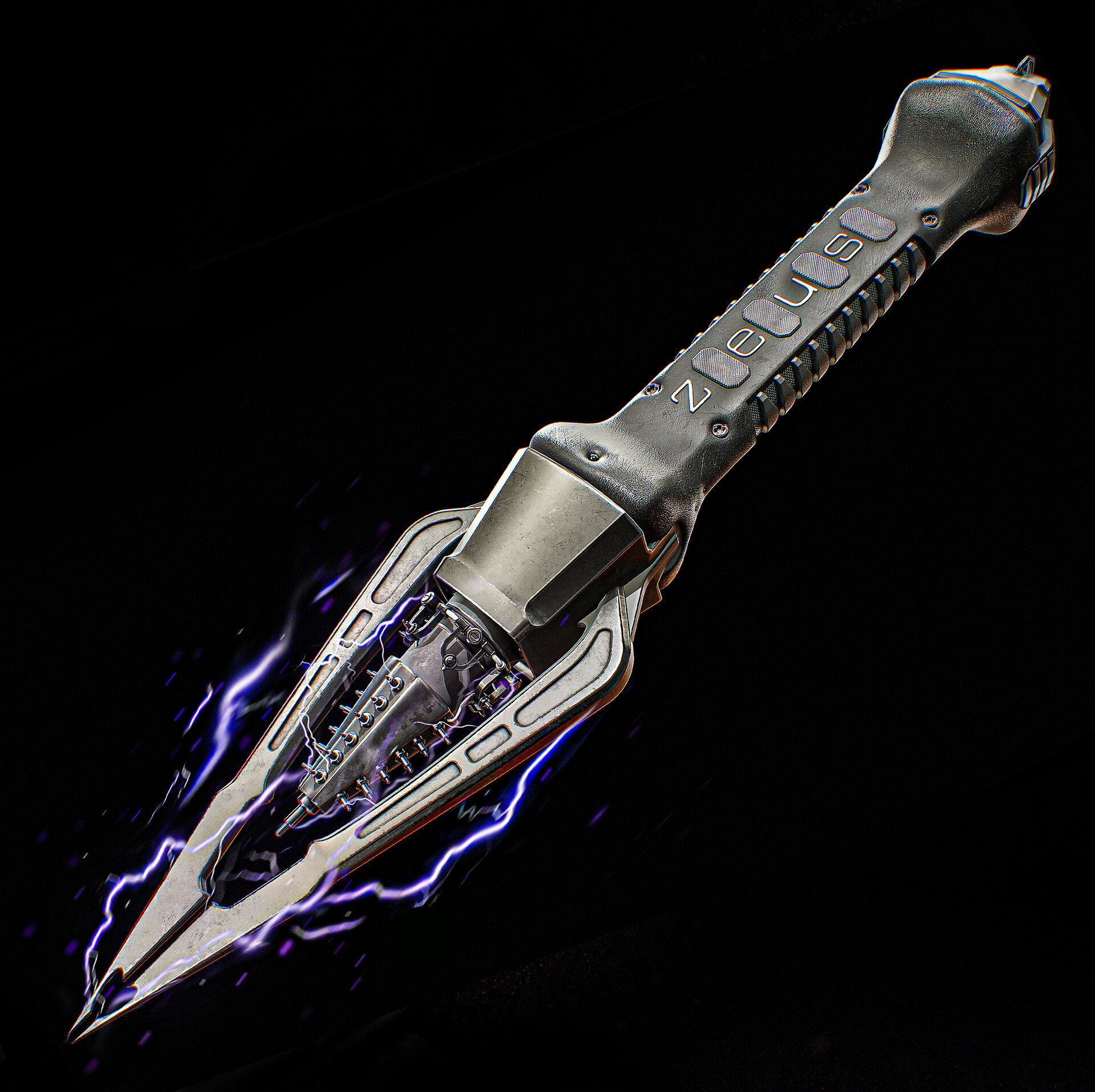 ArtStation - Project Zeus / Electric Knive