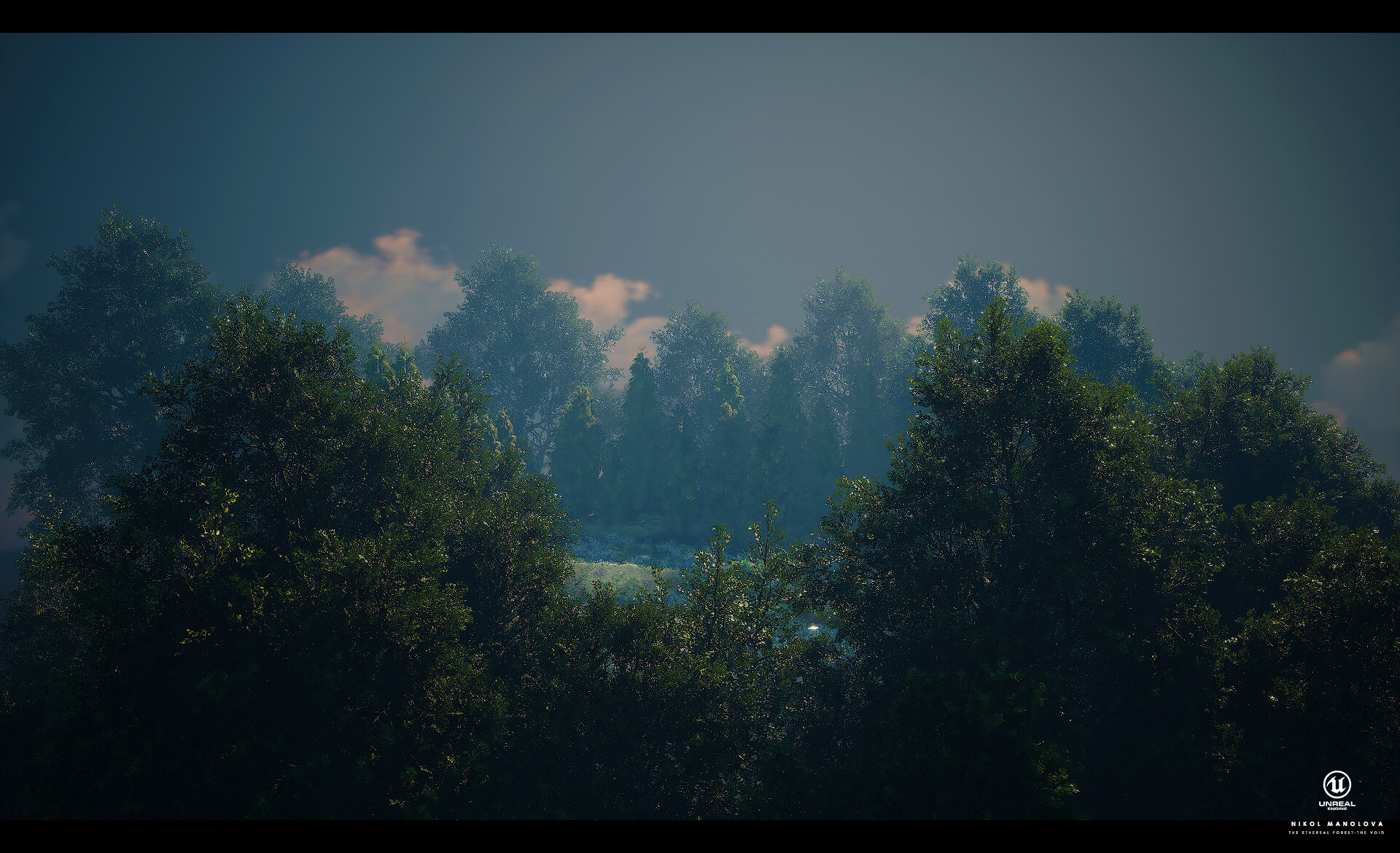 ArtStation - THE ETHEREAL FOREST - THE VOID