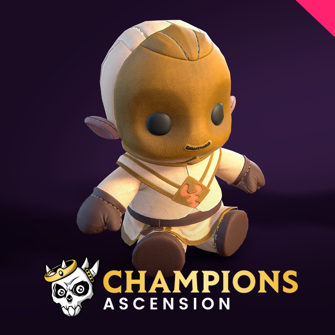 ArtStation - Prometheus Plushie - Pets Toys