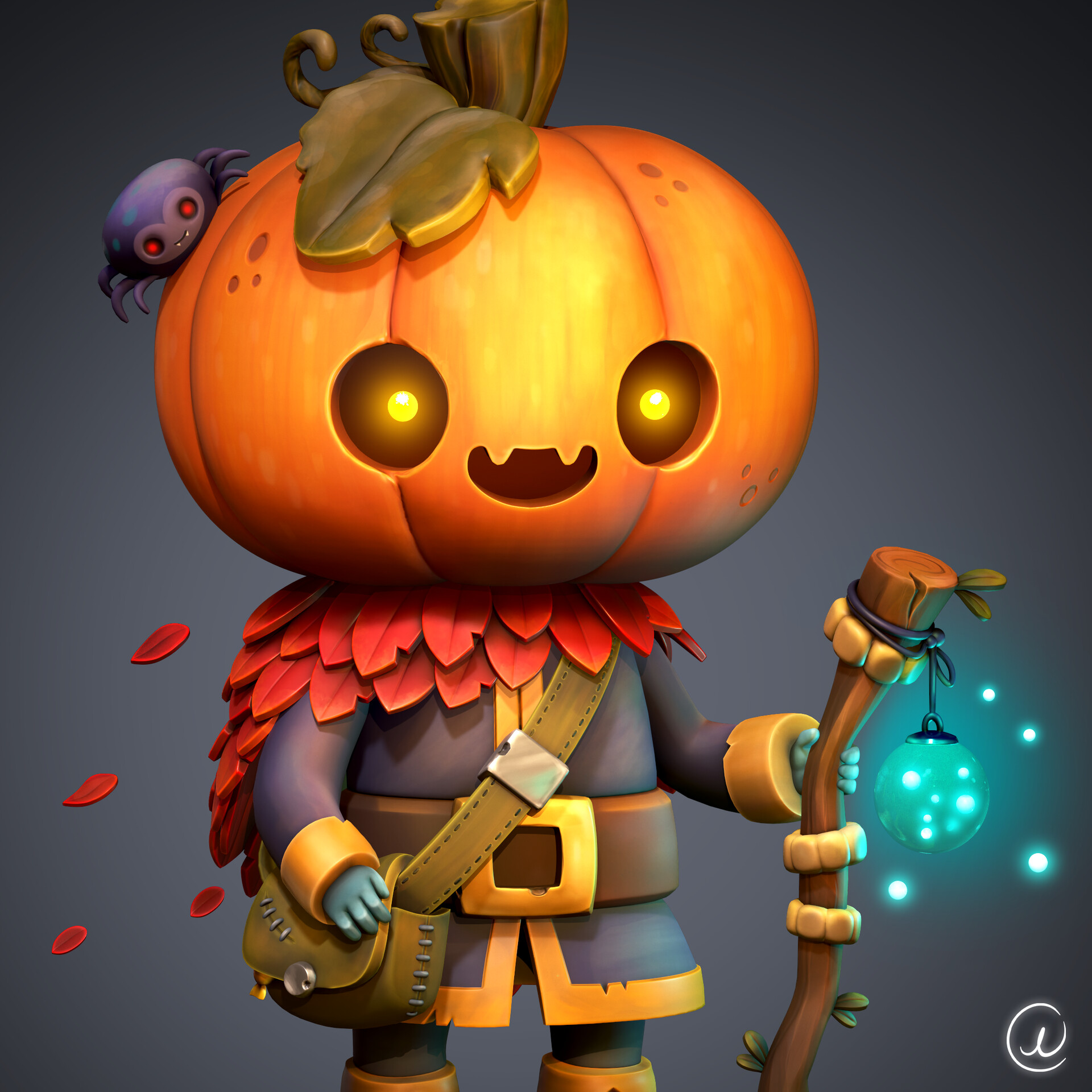 ArtStation - Pumpkin Druid