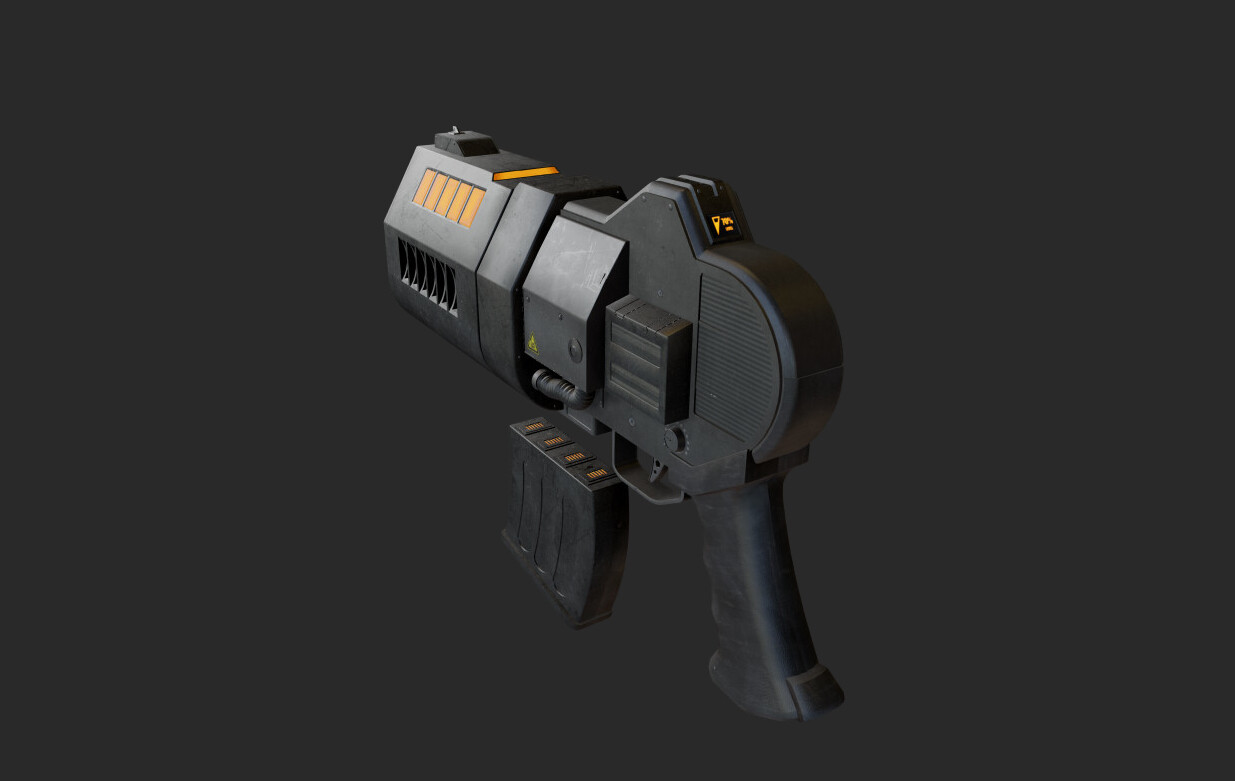 ArtStation - Quake 2 Blaster