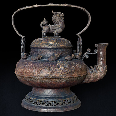 ArtStation - Maximalist Dragon Kettle