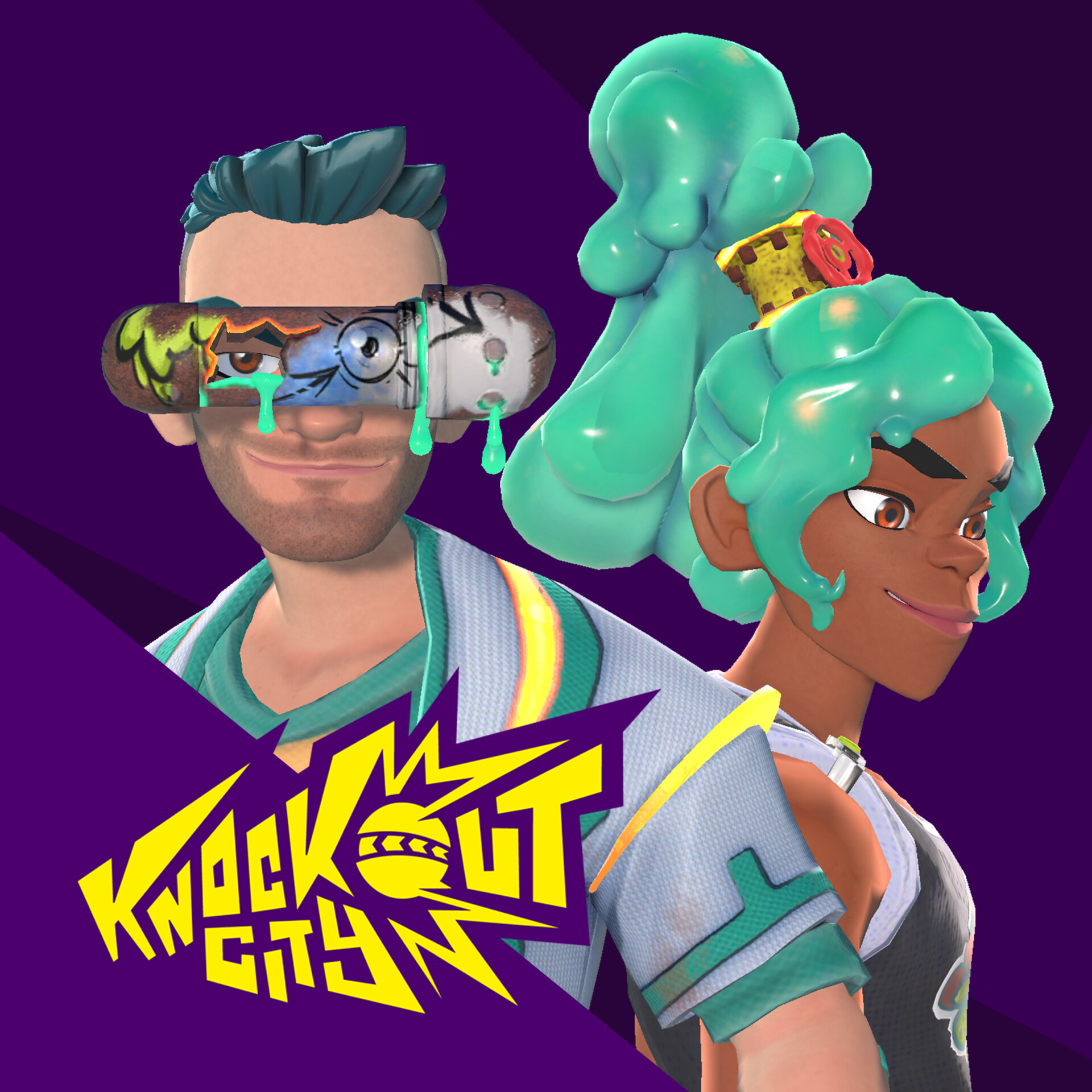 ArtStation - Knockout City - Plumber's Crack and Hair Jelly