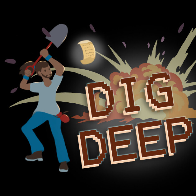 ArtStation - Dig Deep - Cover Art