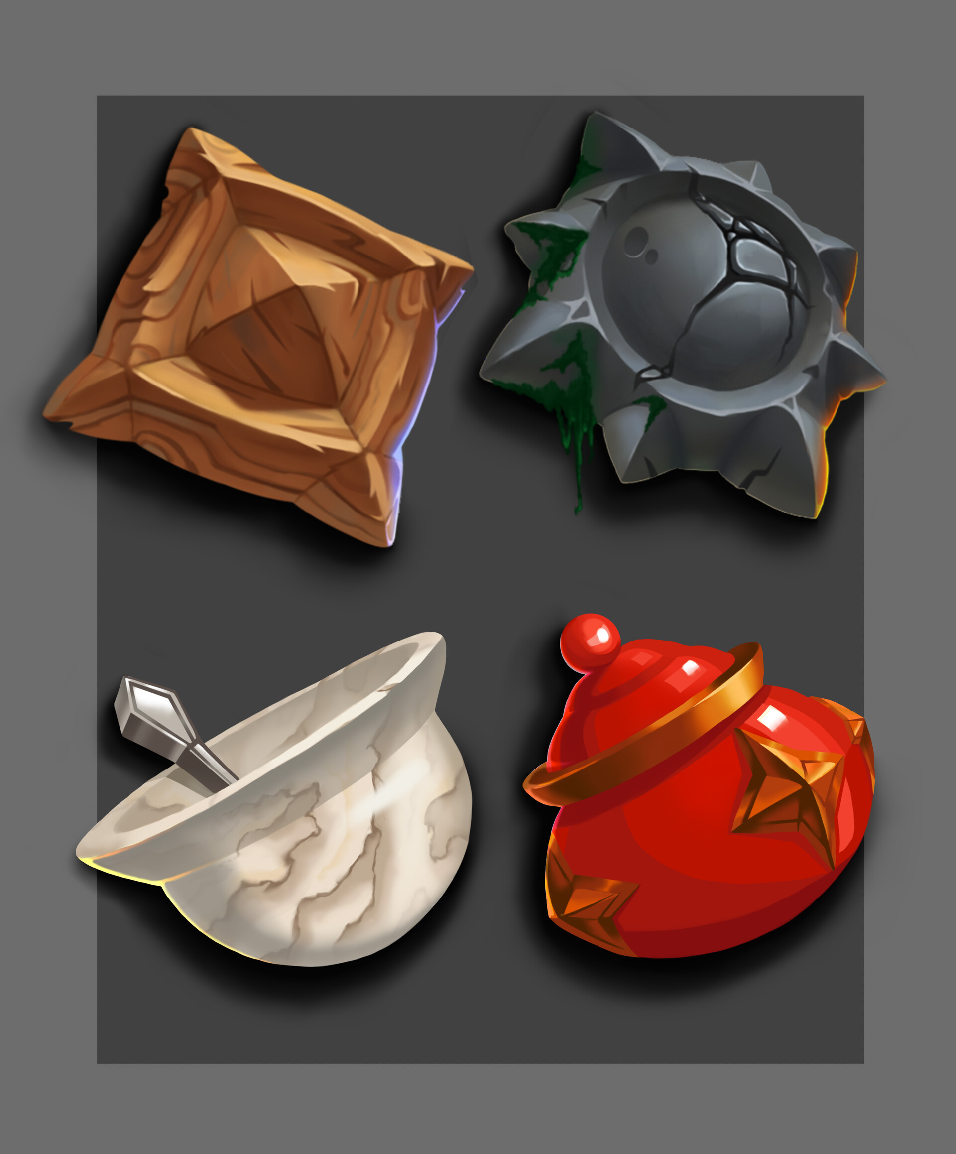 ArtStation - Render materials