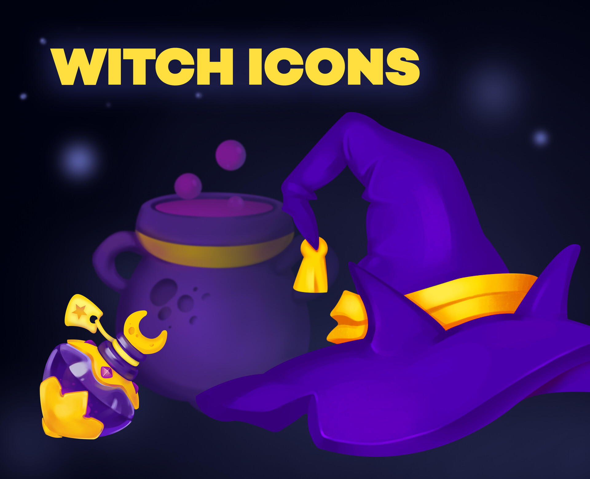 ArtStation - Witch icons