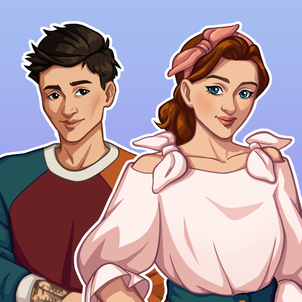 ArtStation - Casual comic characters