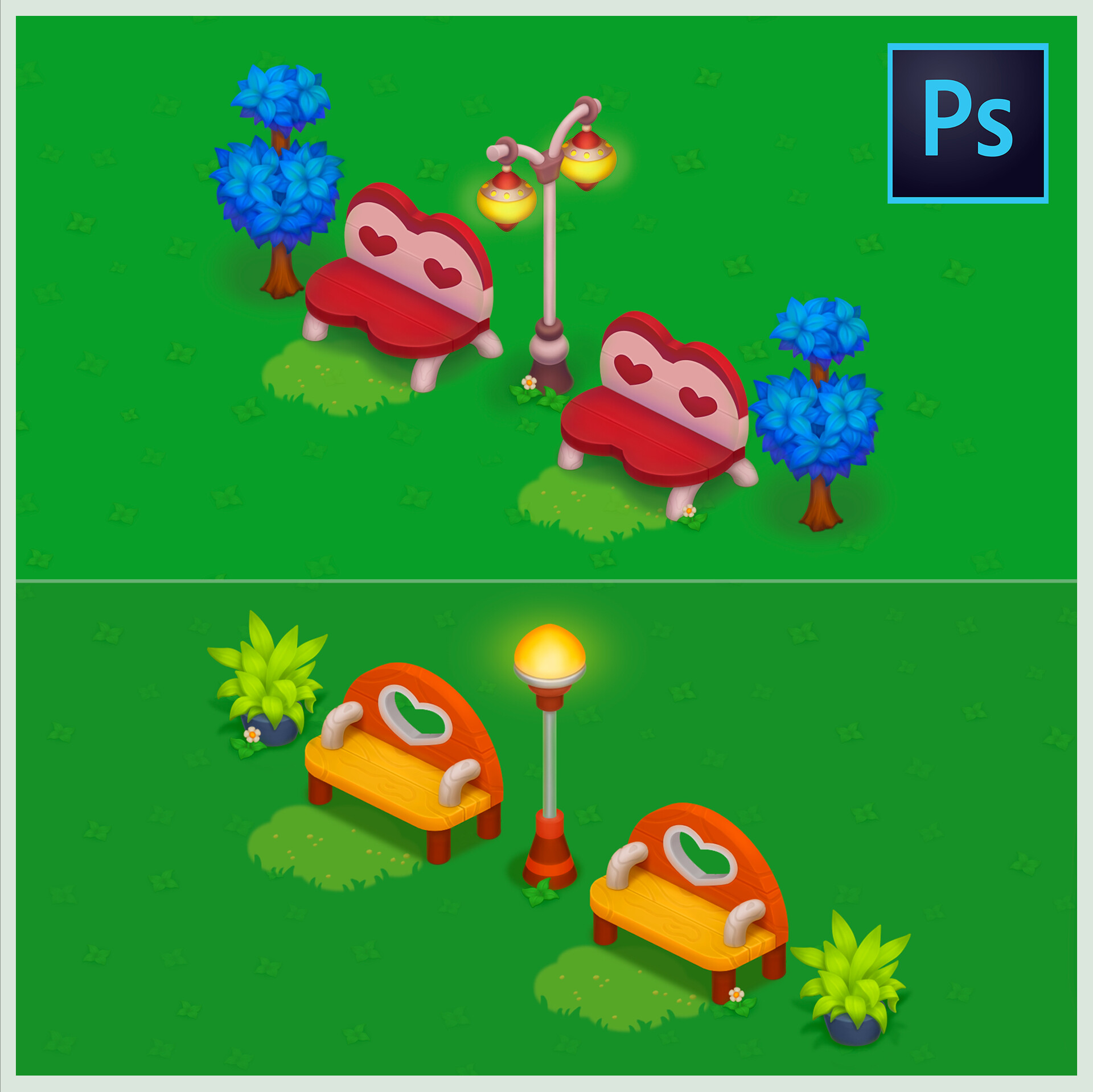 ArtStation - Lovers' corner