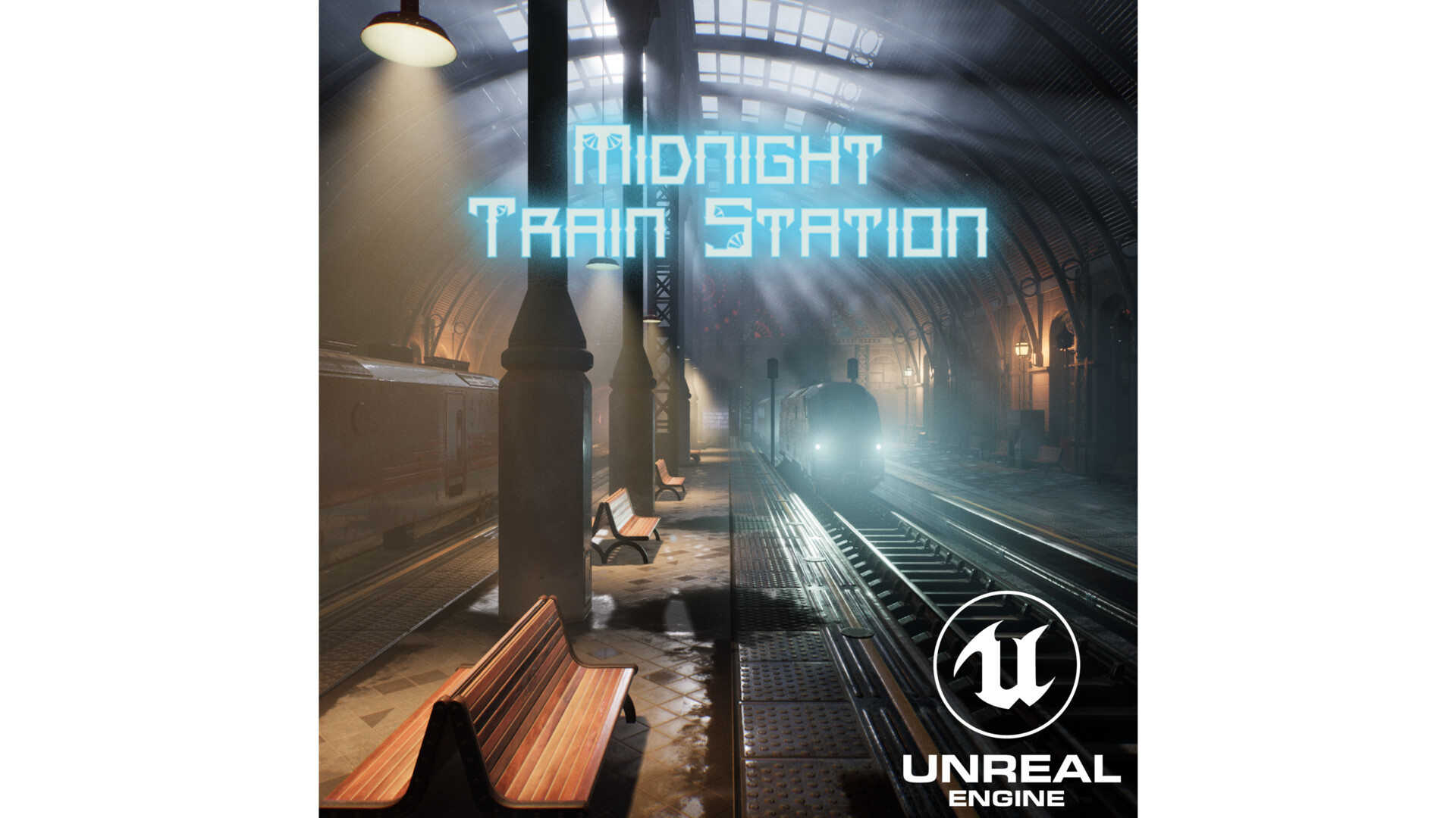 ArtStation - Midnight Train Station