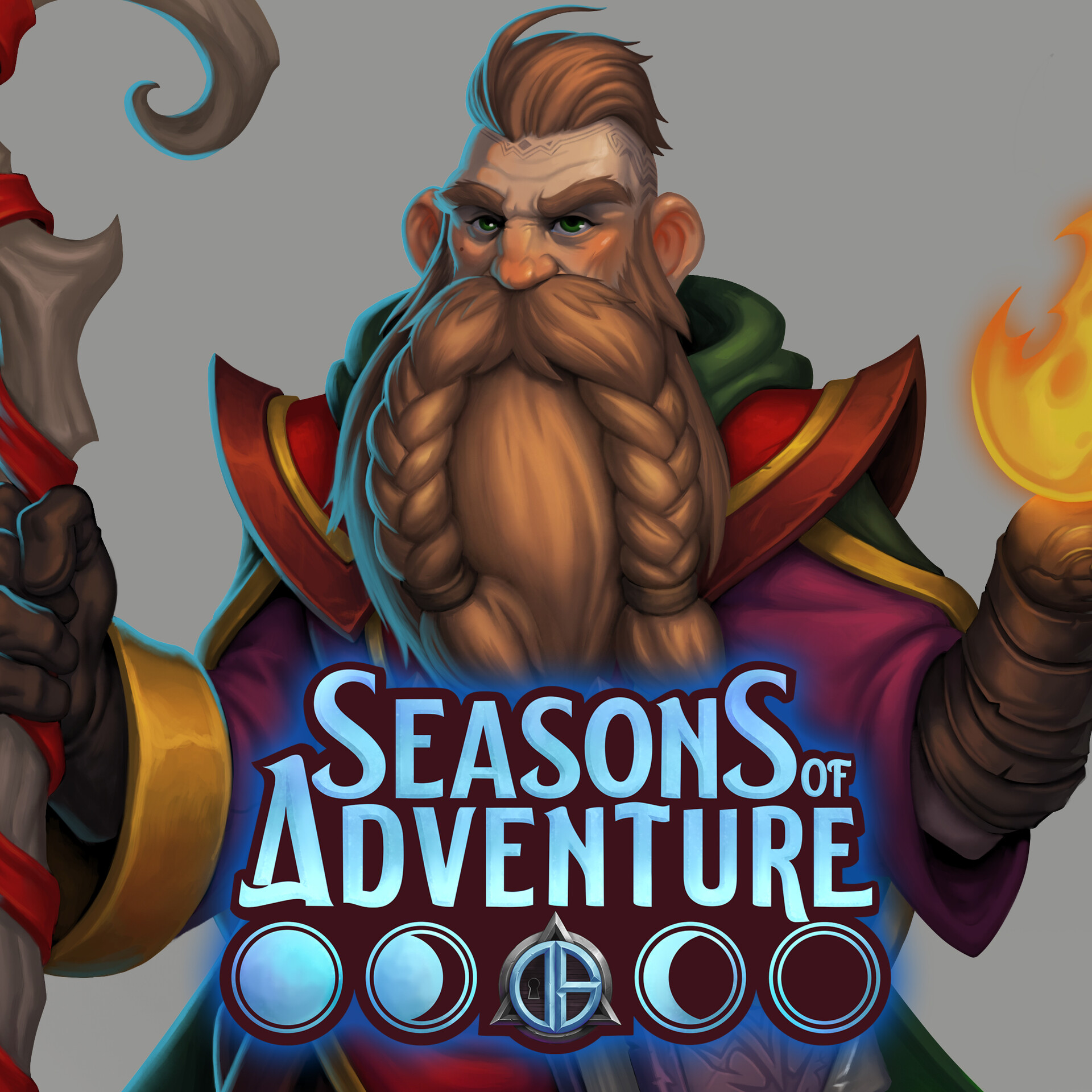 ArtStation - Seasons Of Adventure- Kedric the Wizard