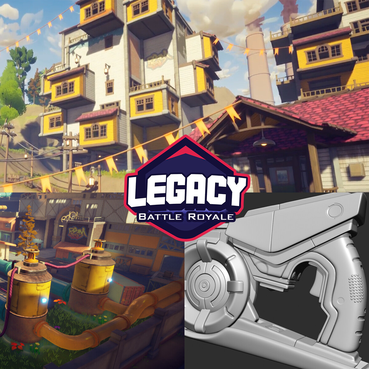 ArtStation - LEGACY Battle royale game