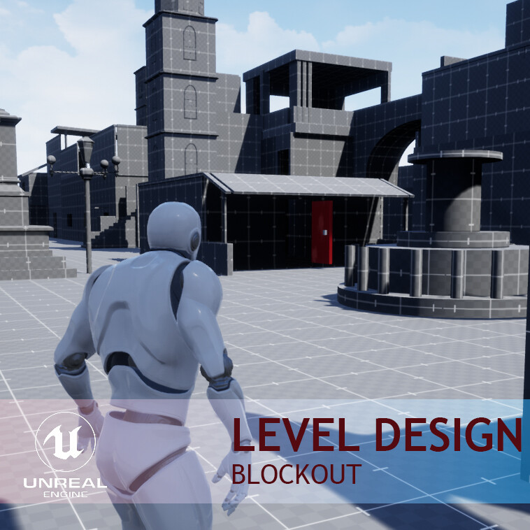 ArtStation - Unreal Engine Level Design Blockout