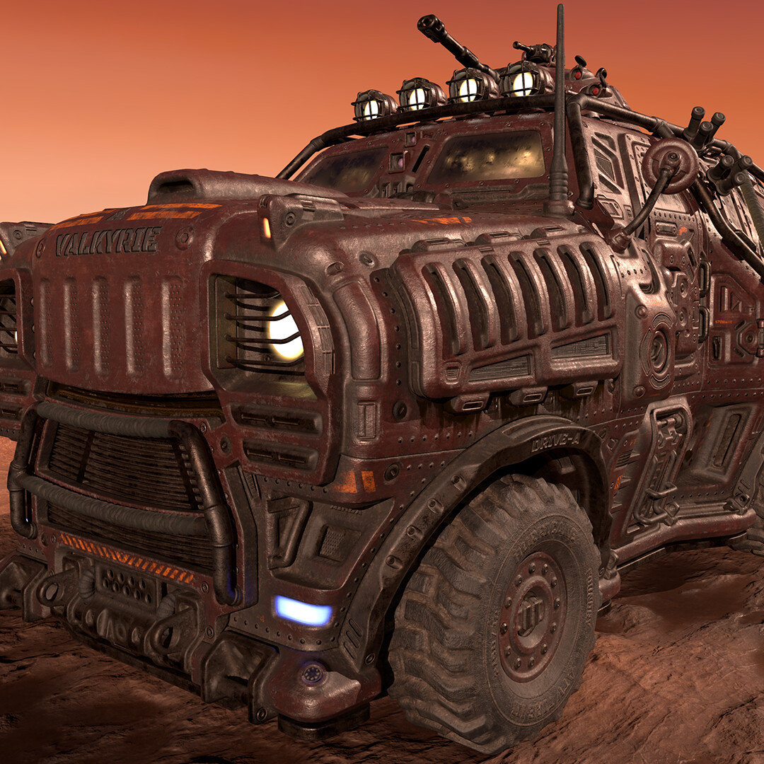 ArtStation - Valkyrie Vehicle