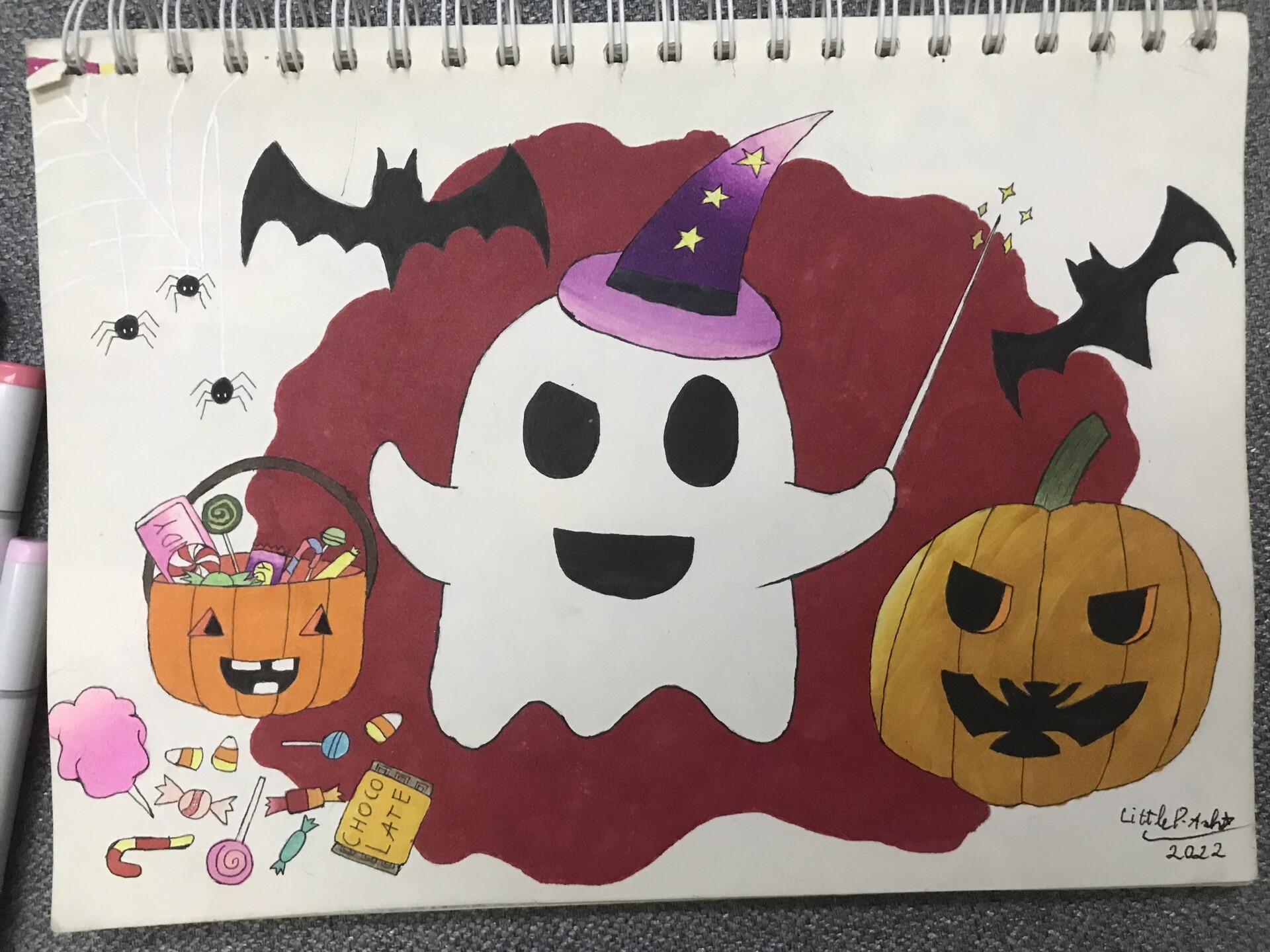 ArtStation - Cute Spooky Ghost