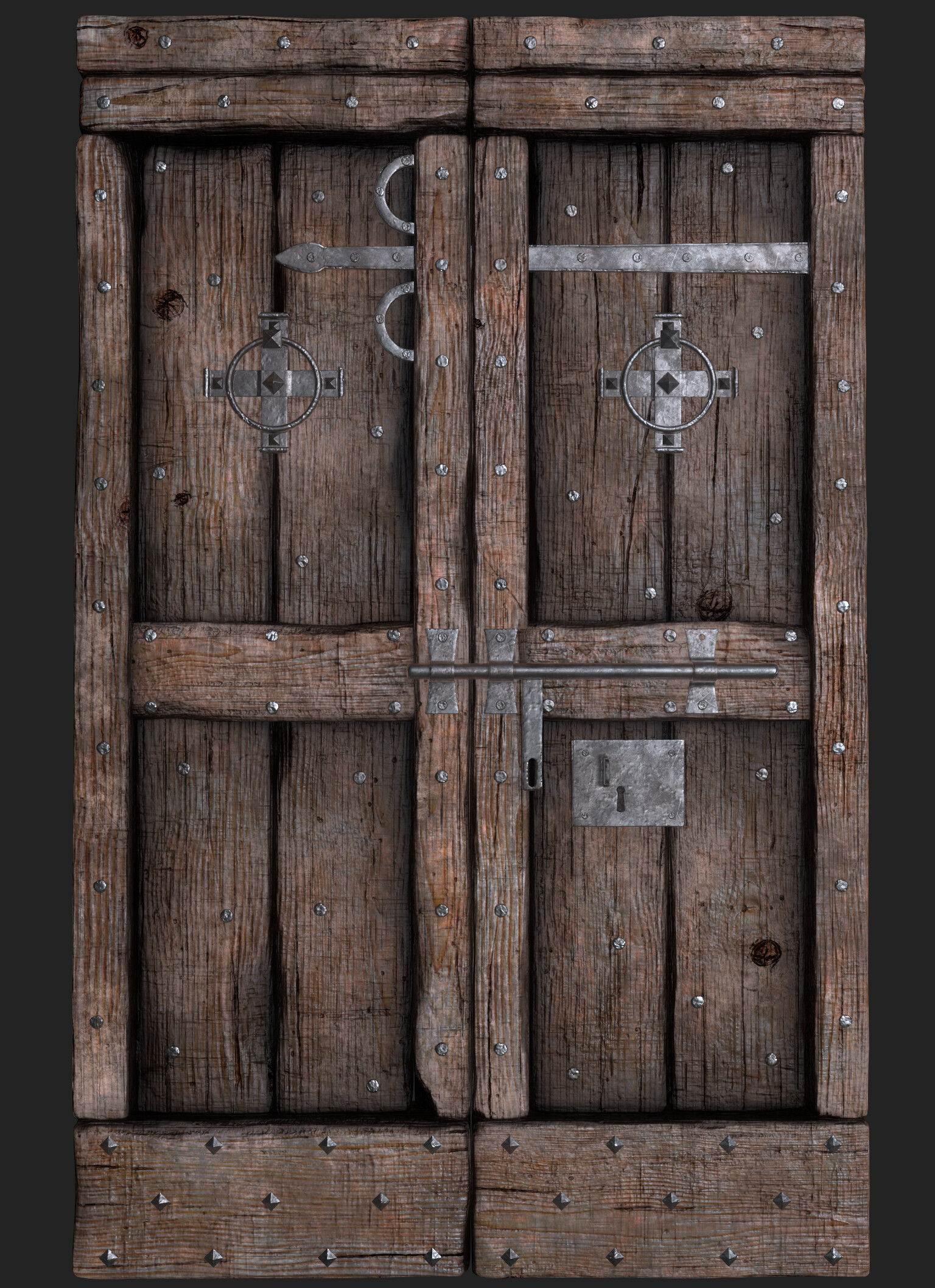 ArtStation - Medieval Door