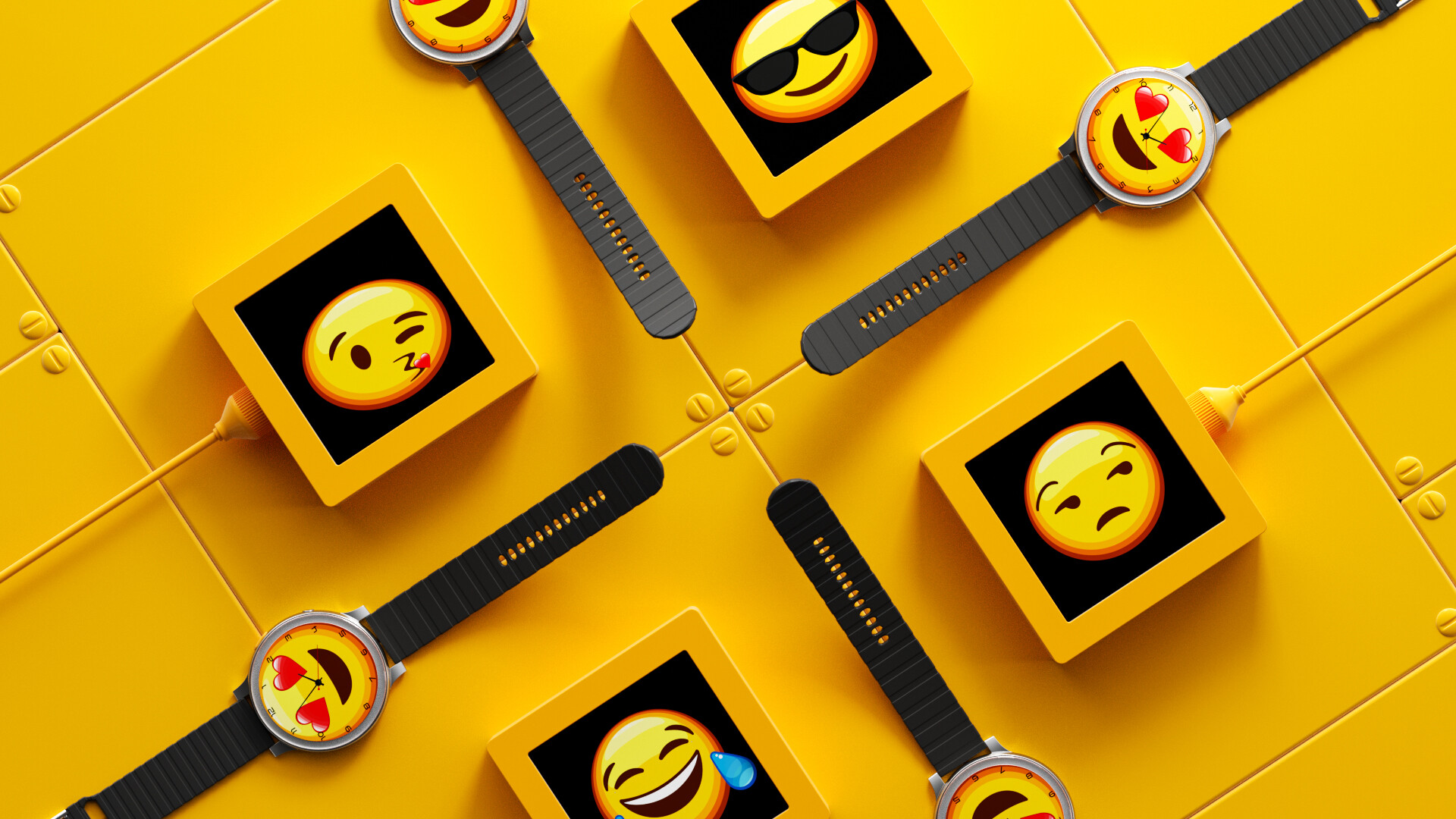 ArtStation - [Emoji watch]卡通手表动画