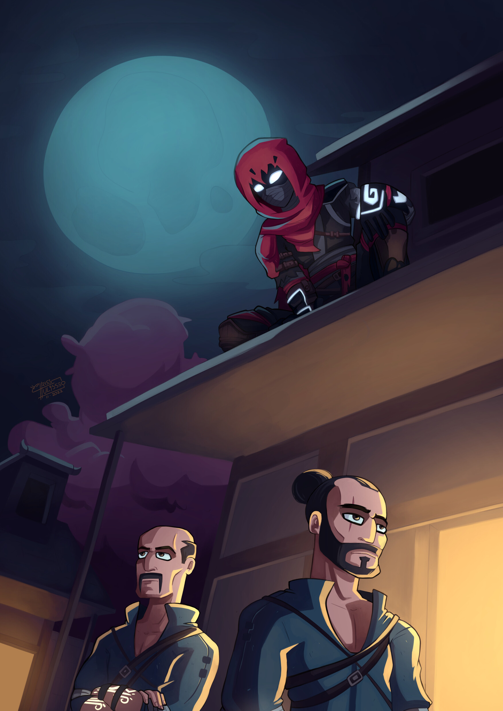 ArtStation - Aragami - Fan Comic Cover