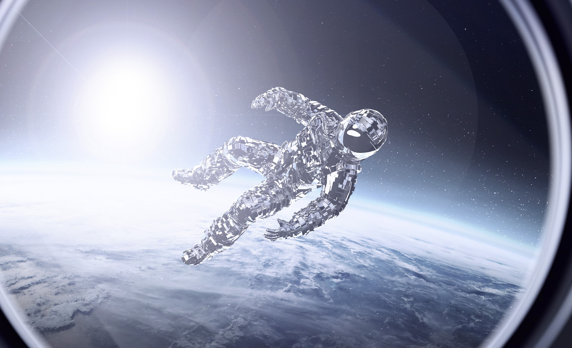 ArtStation - ANIMA - Spacewalker by Michael Kagan