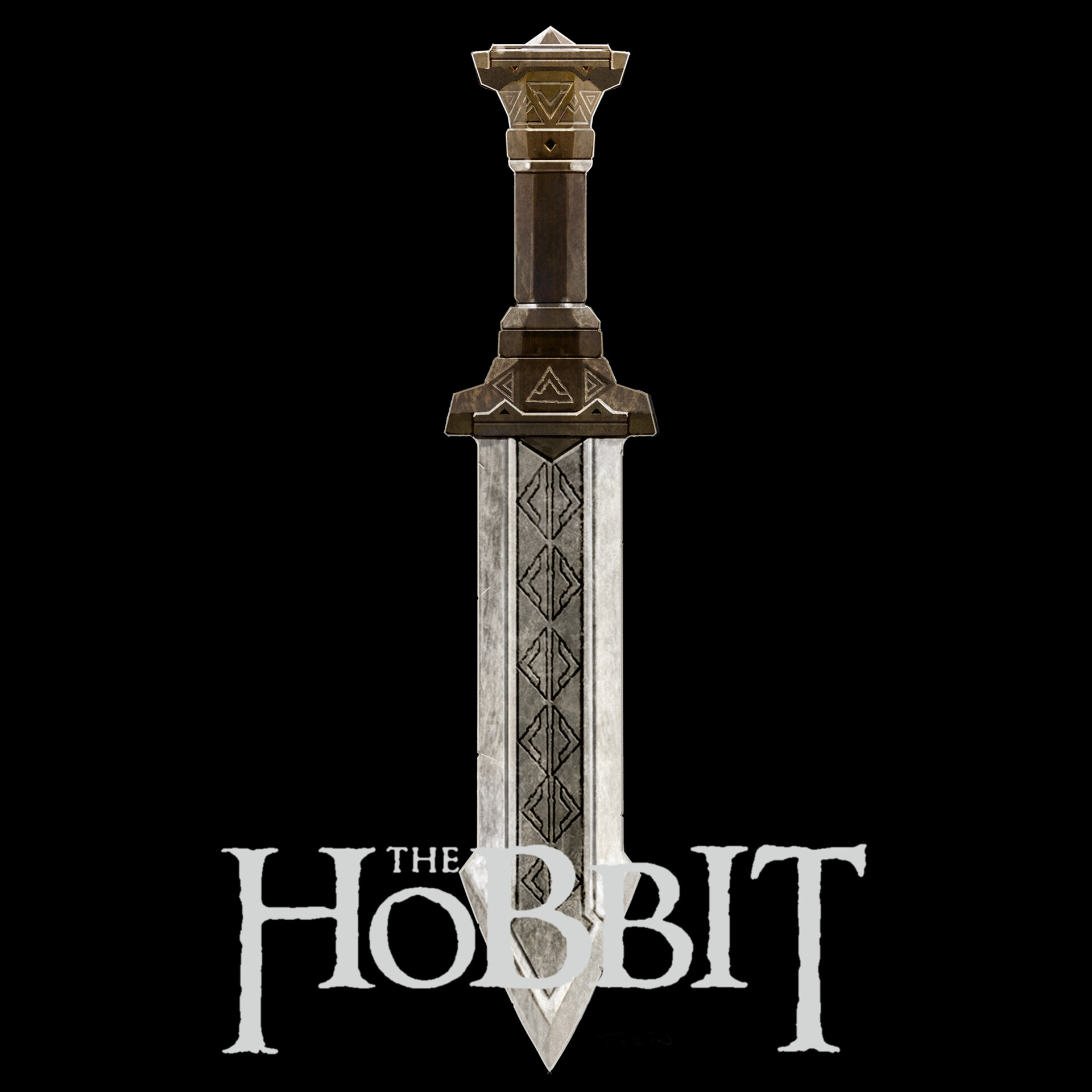 ArtStation - Balin's Dagger - The Hobbit