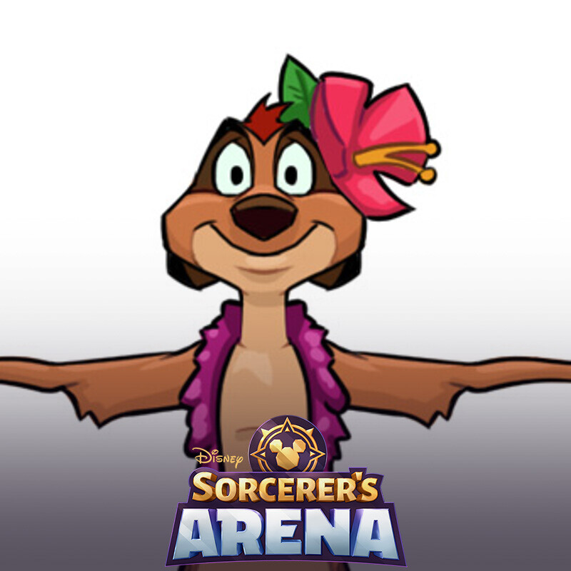 ArtStation - Disney Sorcerer's Arena - Timon and Pumbaa