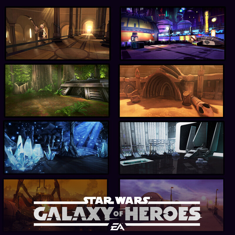 ArtStation - Star Wars: Galaxy of Heroes - Environment Icons