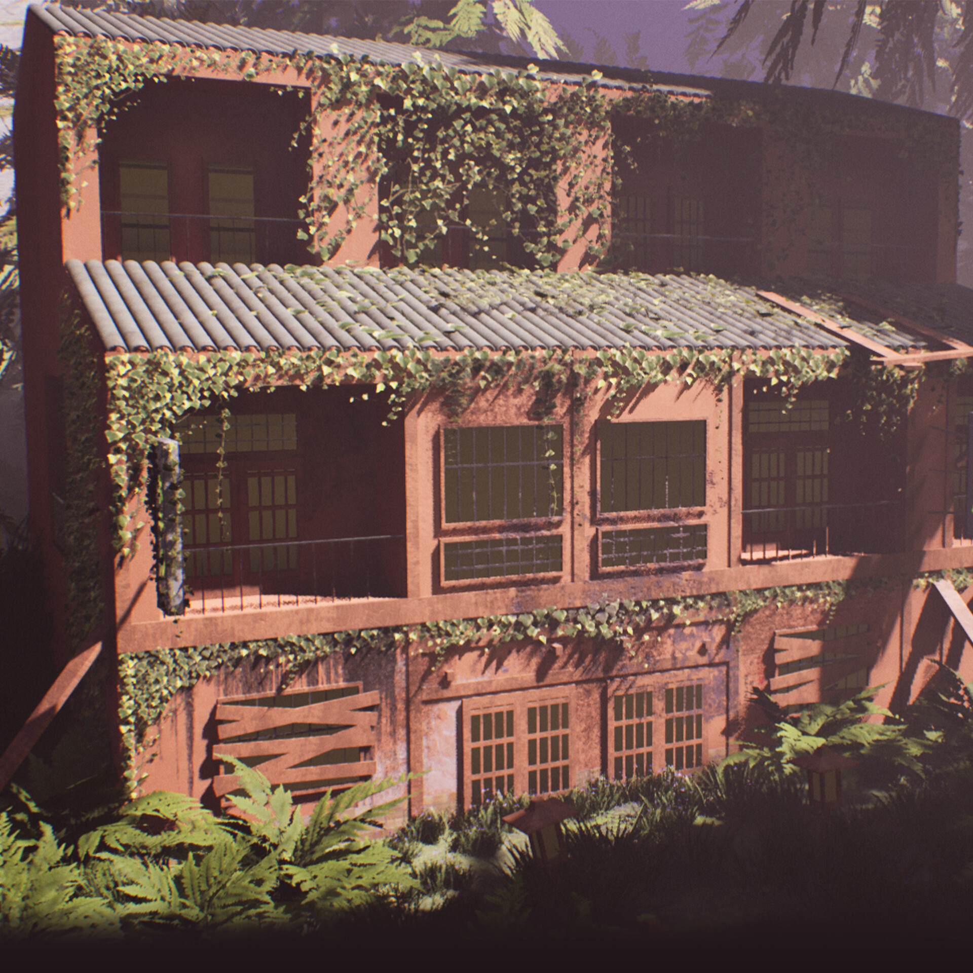 ArtStation - Abandoned Japanese Hotel | Environment