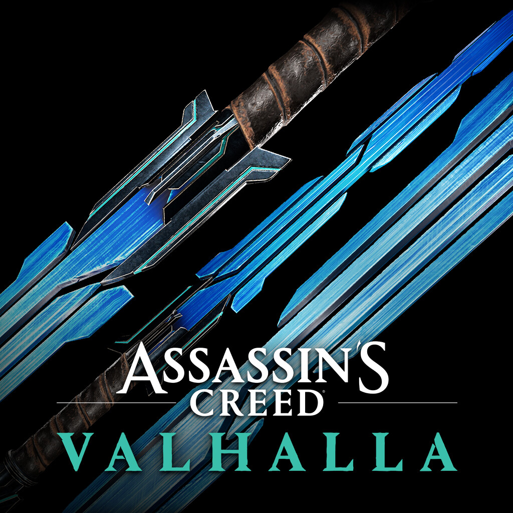 ArtStation - Assassins Creed Valhalla: Blue Vibrant Sword