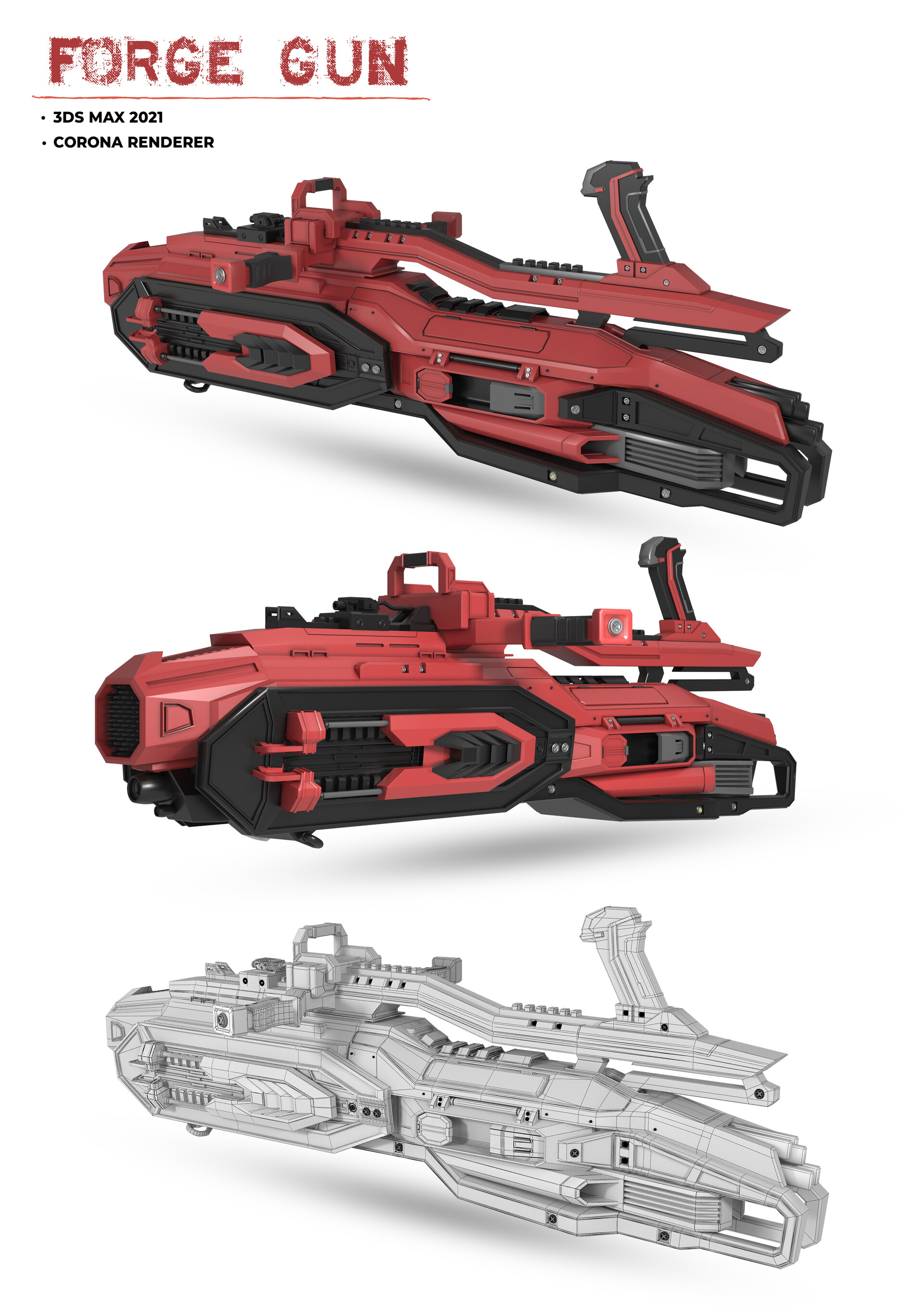 ArtStation - Forge Gun - Mod