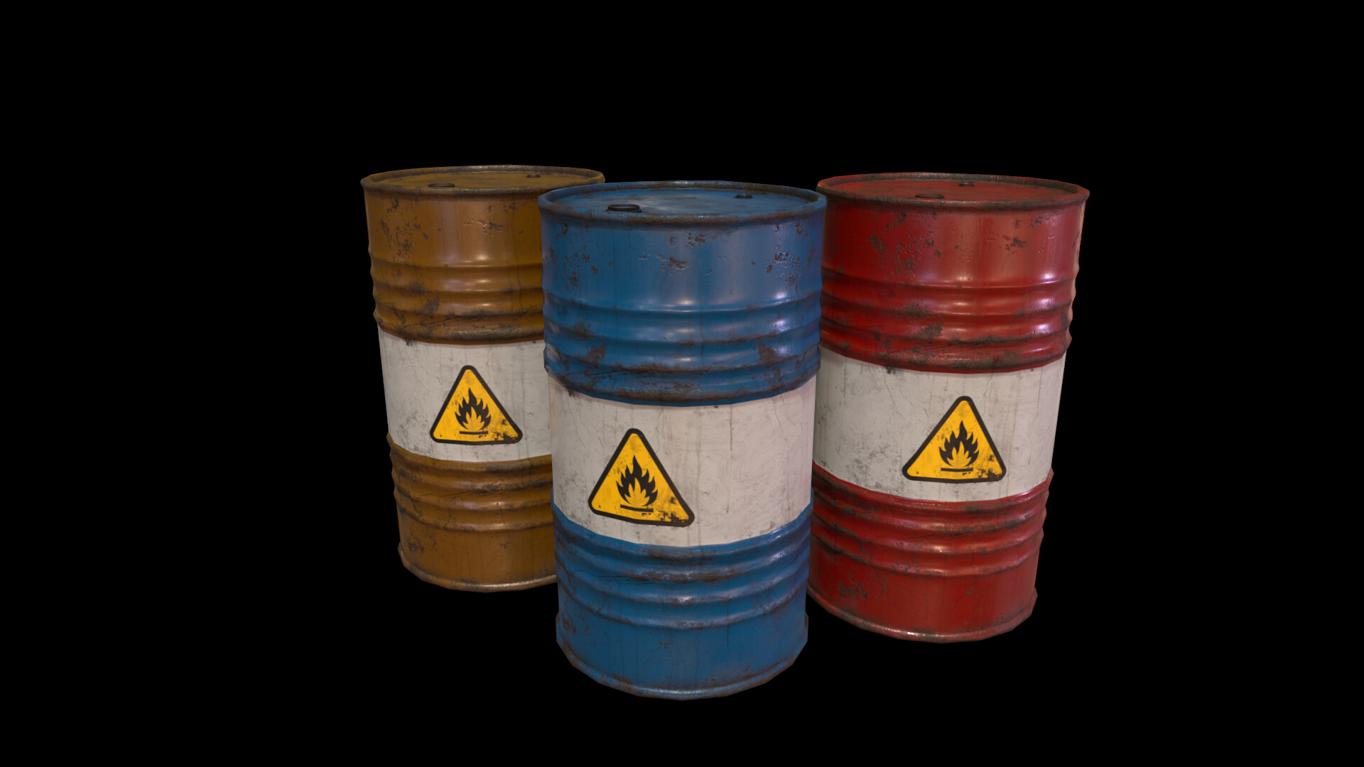 ArtStation - Oil Drum