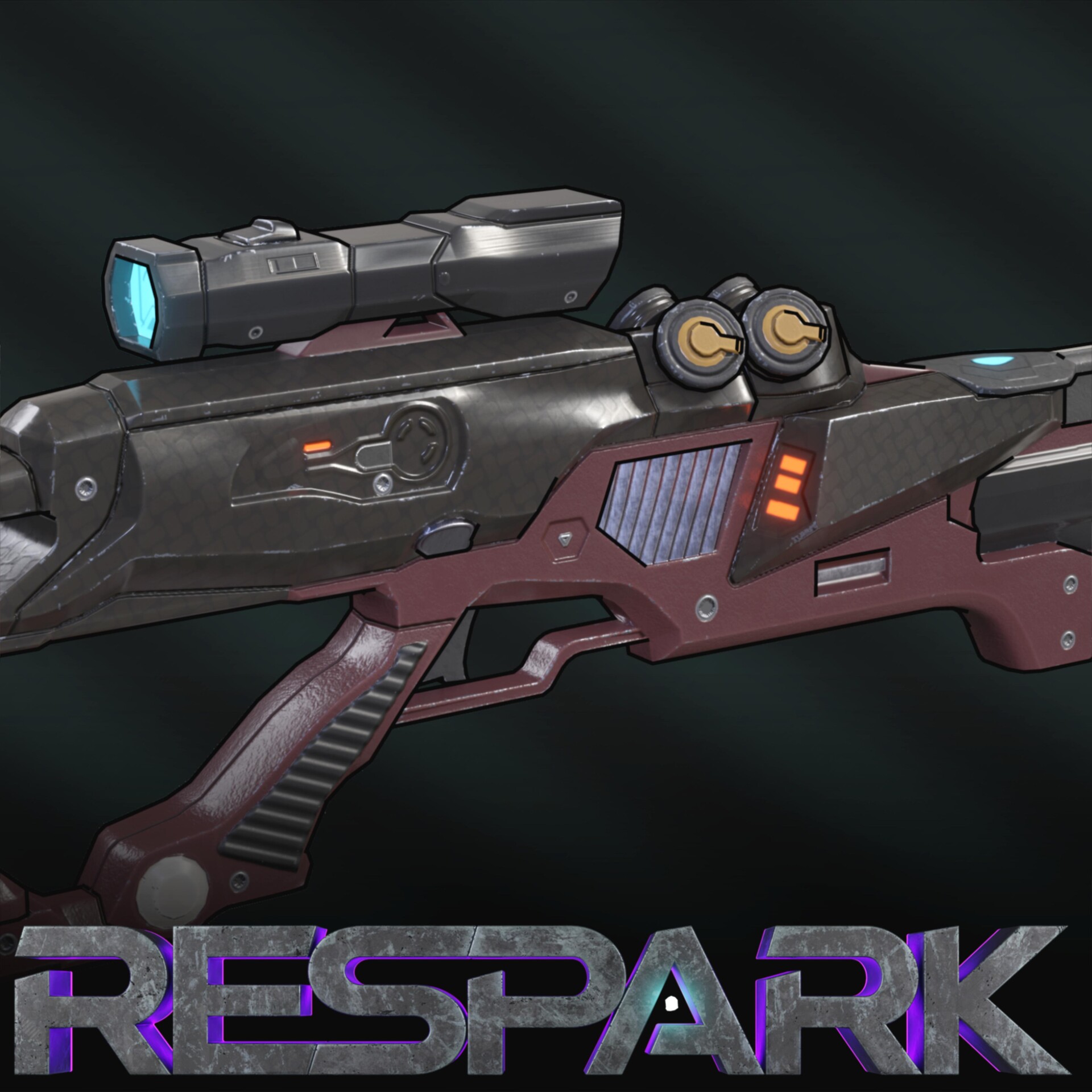 ArtStation - Respark Charge Rifle