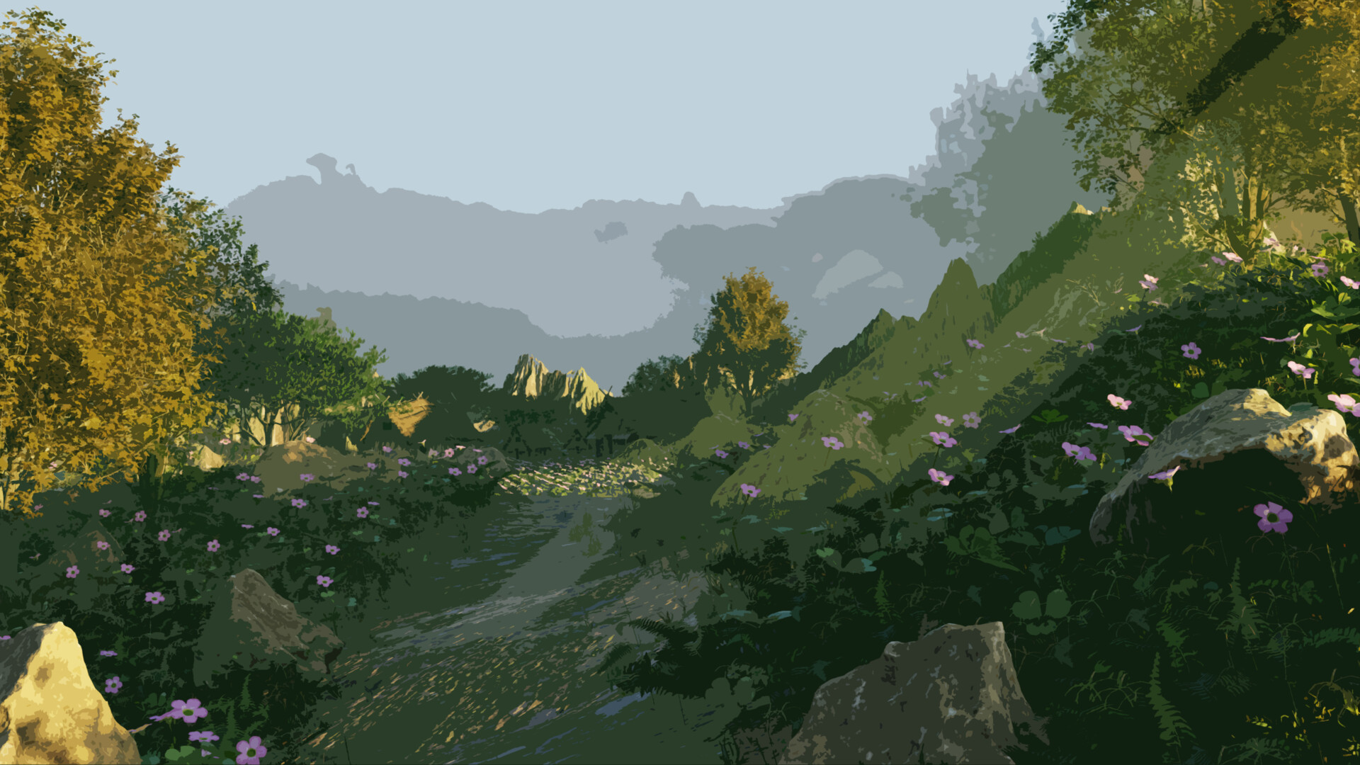 ArtStation - "Valley Of the Ancient"