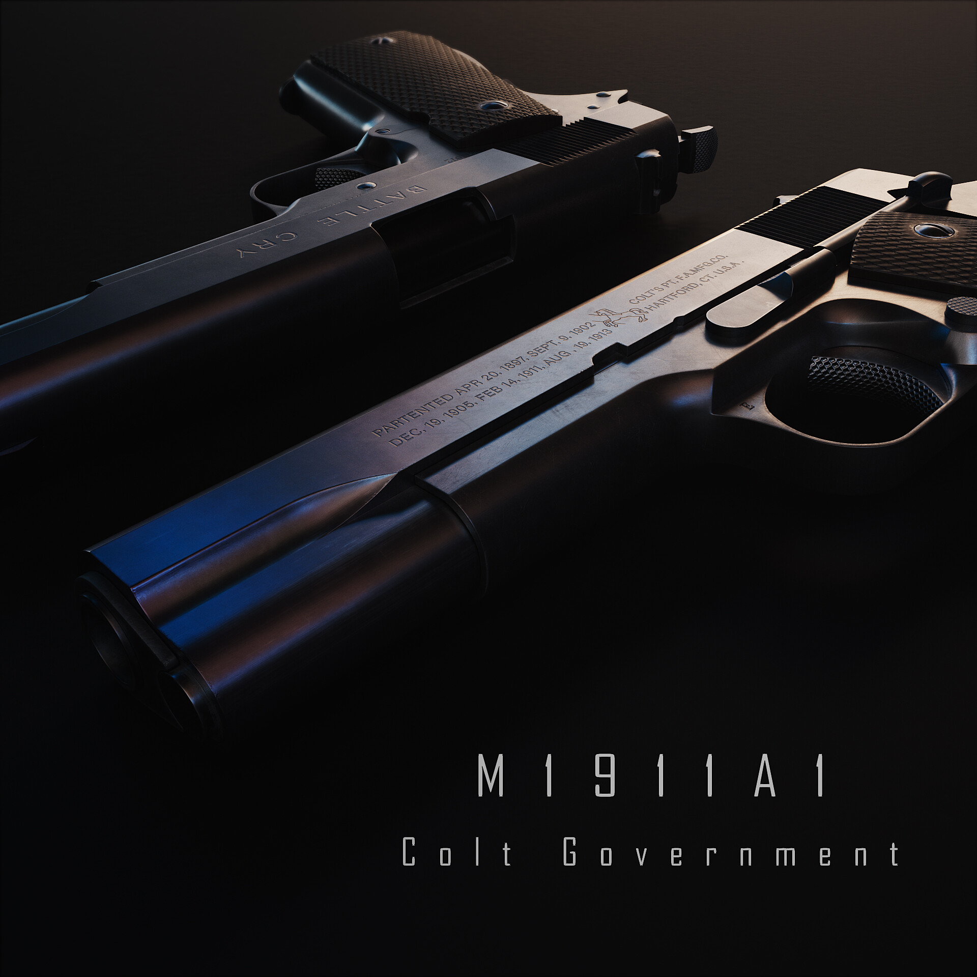 ArtStation - M1911A1
