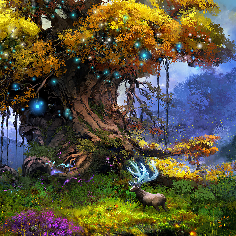 ArtStation - The Tree of Wisdom