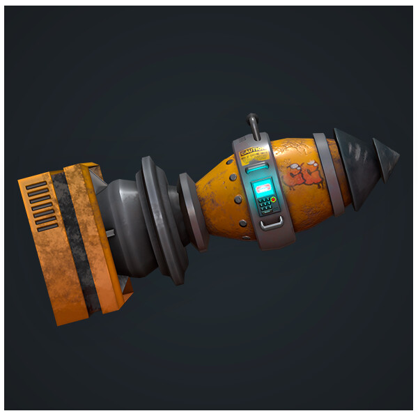 ArtStation - Stylized Bomb - Reggy