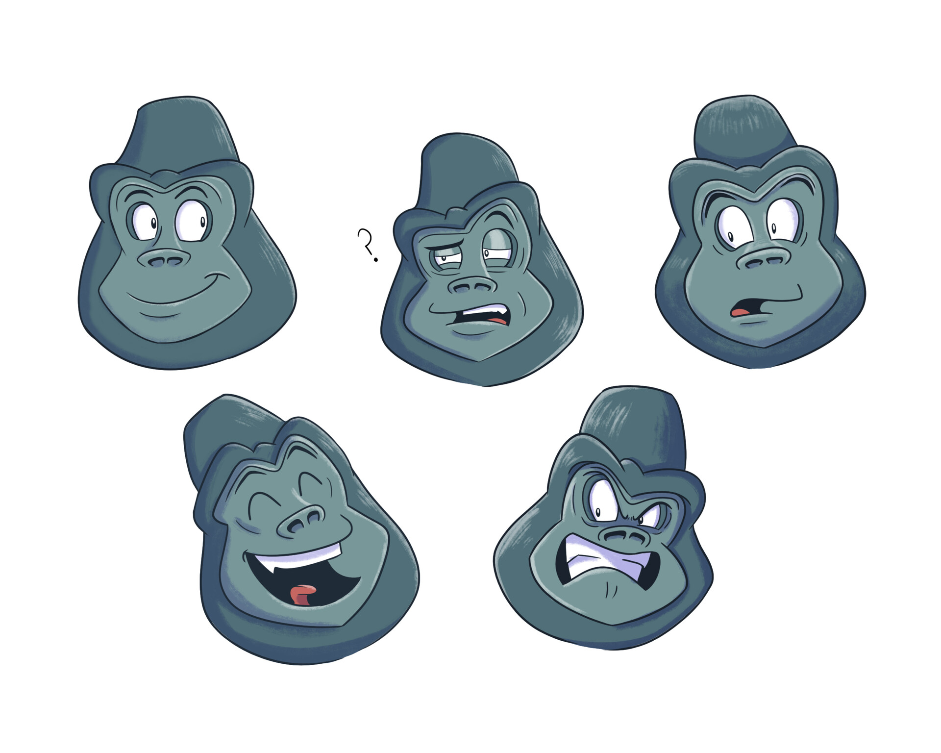 ArtStation - Silverback Gorilla - Character Design