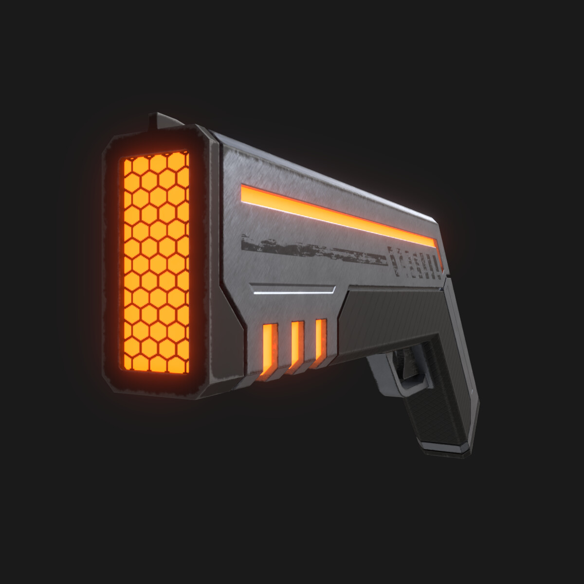 ArtStation - Sci-fi Gun 001