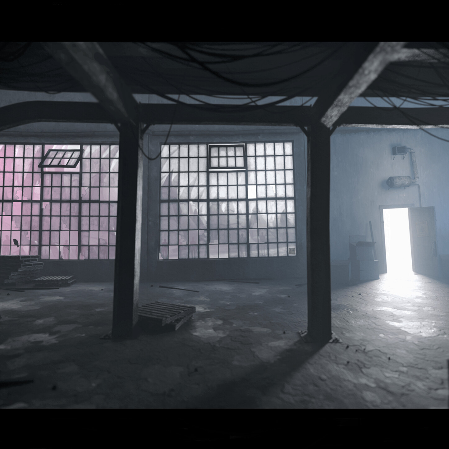 ArtStation - Uncanny Warehouse - 3D Environment