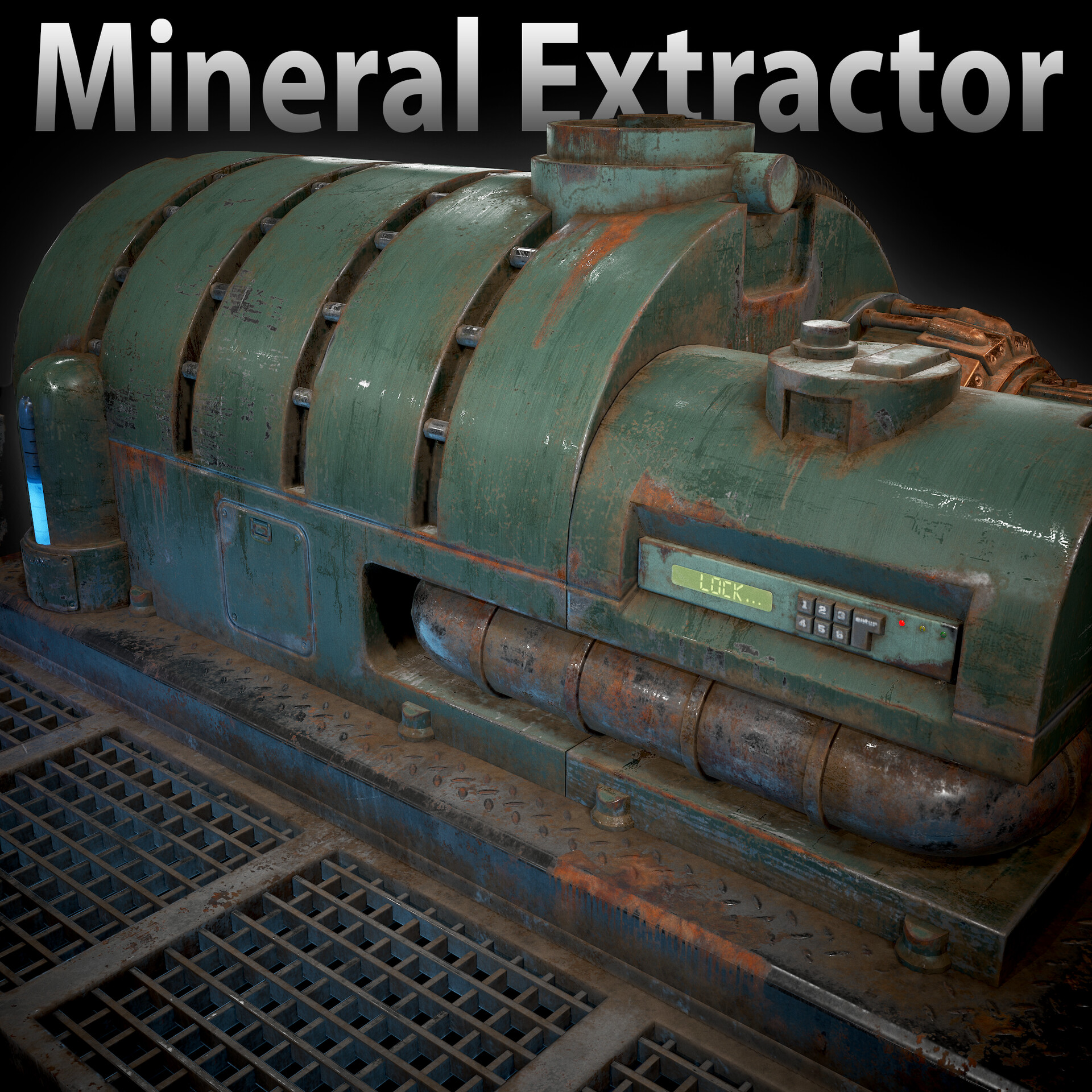 ArtStation - Mineral Extractor