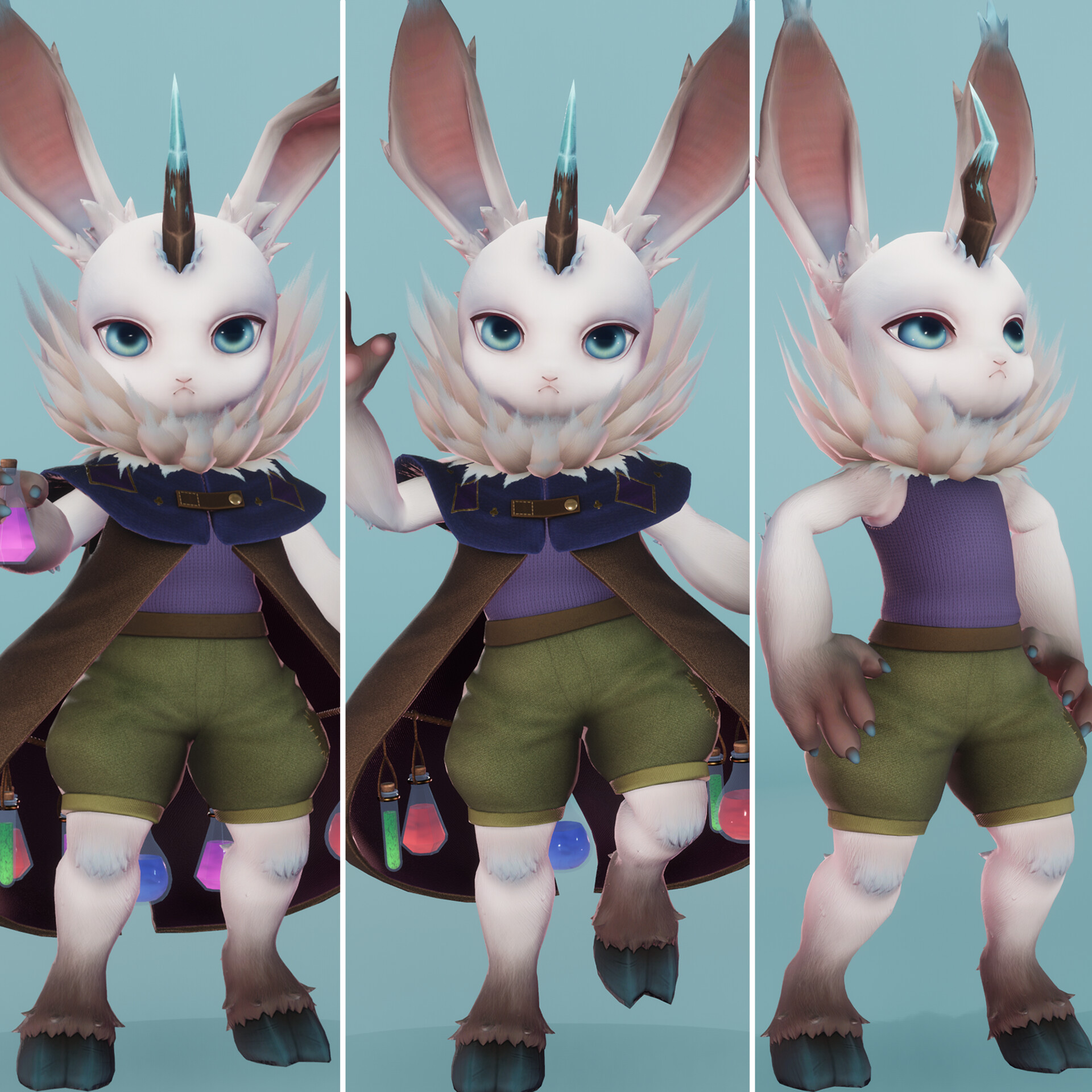ArtStation - Fantasy Rabbit Character