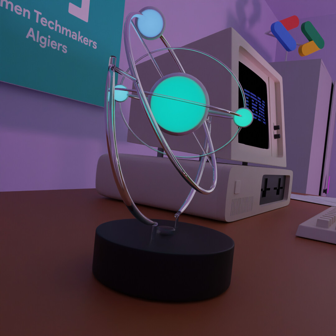 ArtStation - Quantum Computing Event ( Qi-skit Fall Fest Algiers ) Teaser