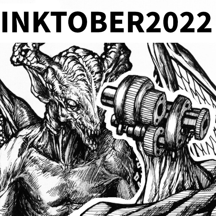 ArtStation - inktober 2022 (also weretober)