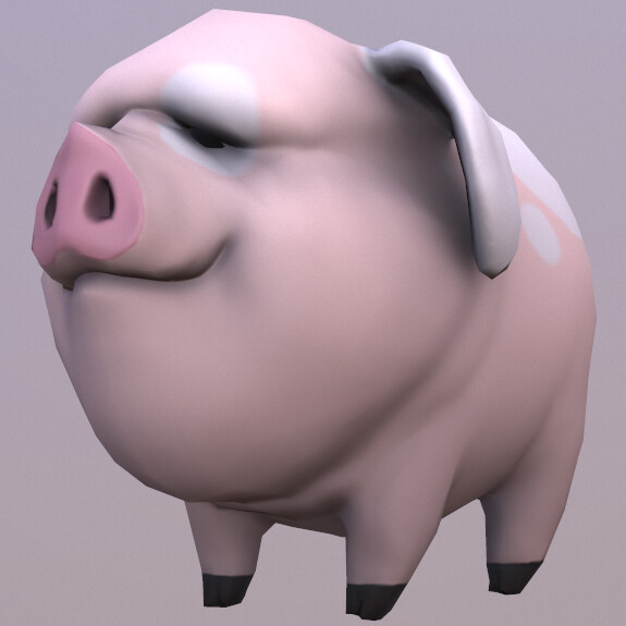 ArtStation - Pig (Have You Herd)